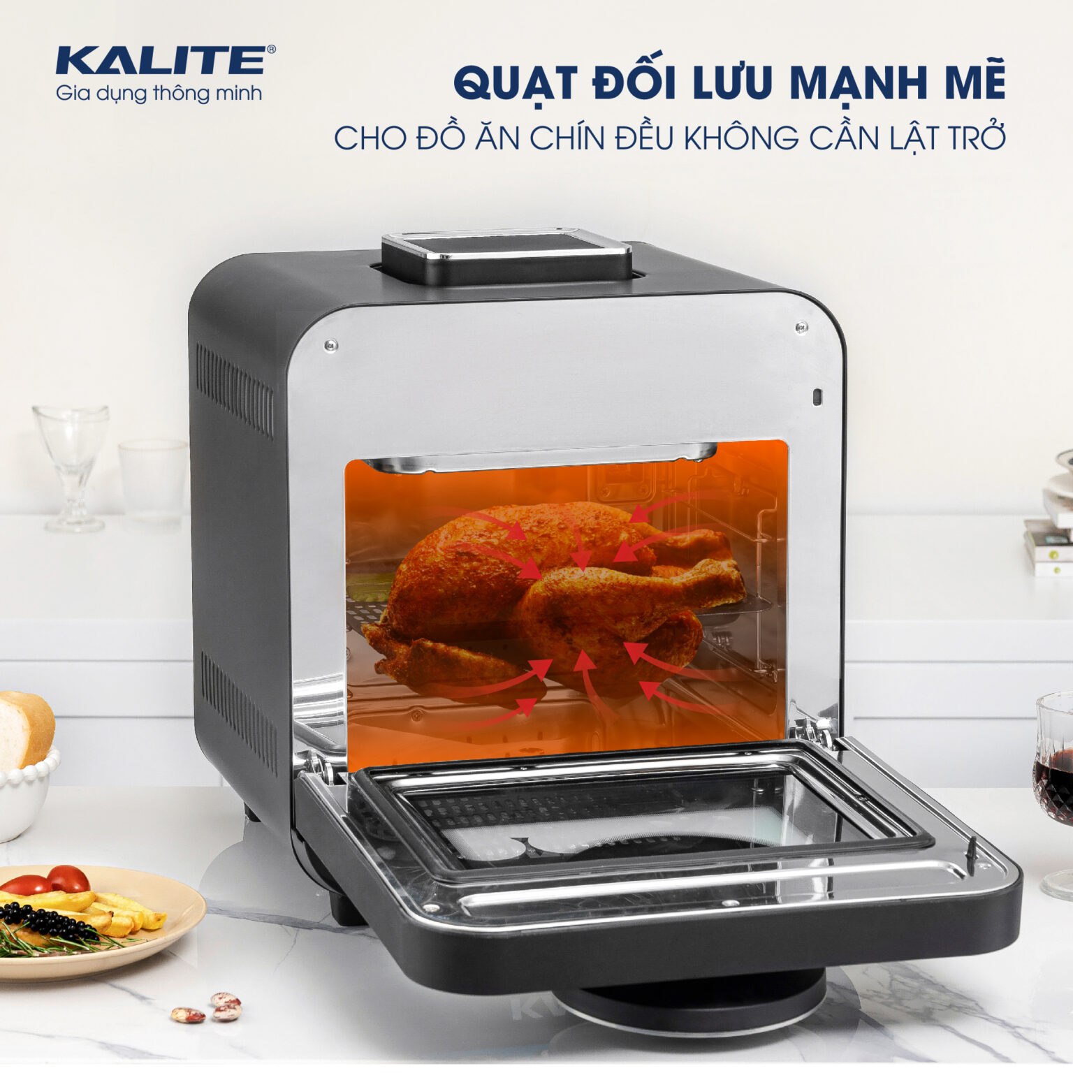 Nồi chiên hơi nước KALITE STEAM STAR 15 lít, đa năng _ Nồi chiên hơi ...